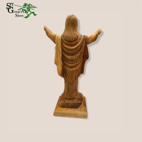 Ascension of Jesus – Olive Wood Carving – St. George's Store – Jerusalem